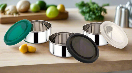 Compact Stainless Steel Snack Boxes | Meals in Steel – Meals In Steel