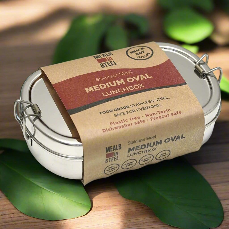 Buy Stainless Steel Lunch Boxes & Drink Bottles | Meals in Steel NZ ...