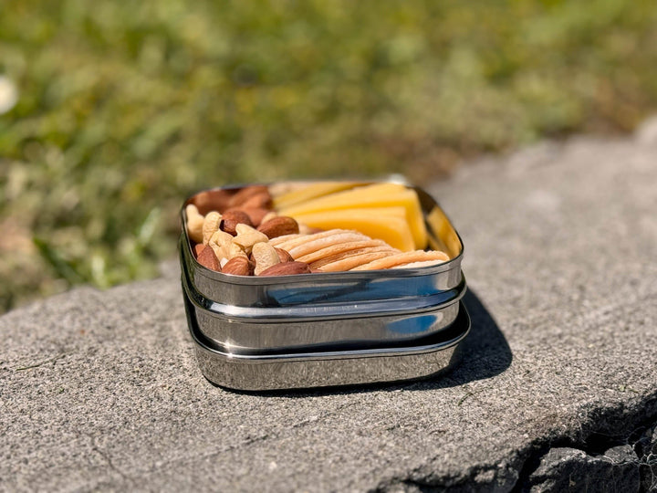 Small Snack Box - Stainless Steel - Meals In Steel – Meals In Steel